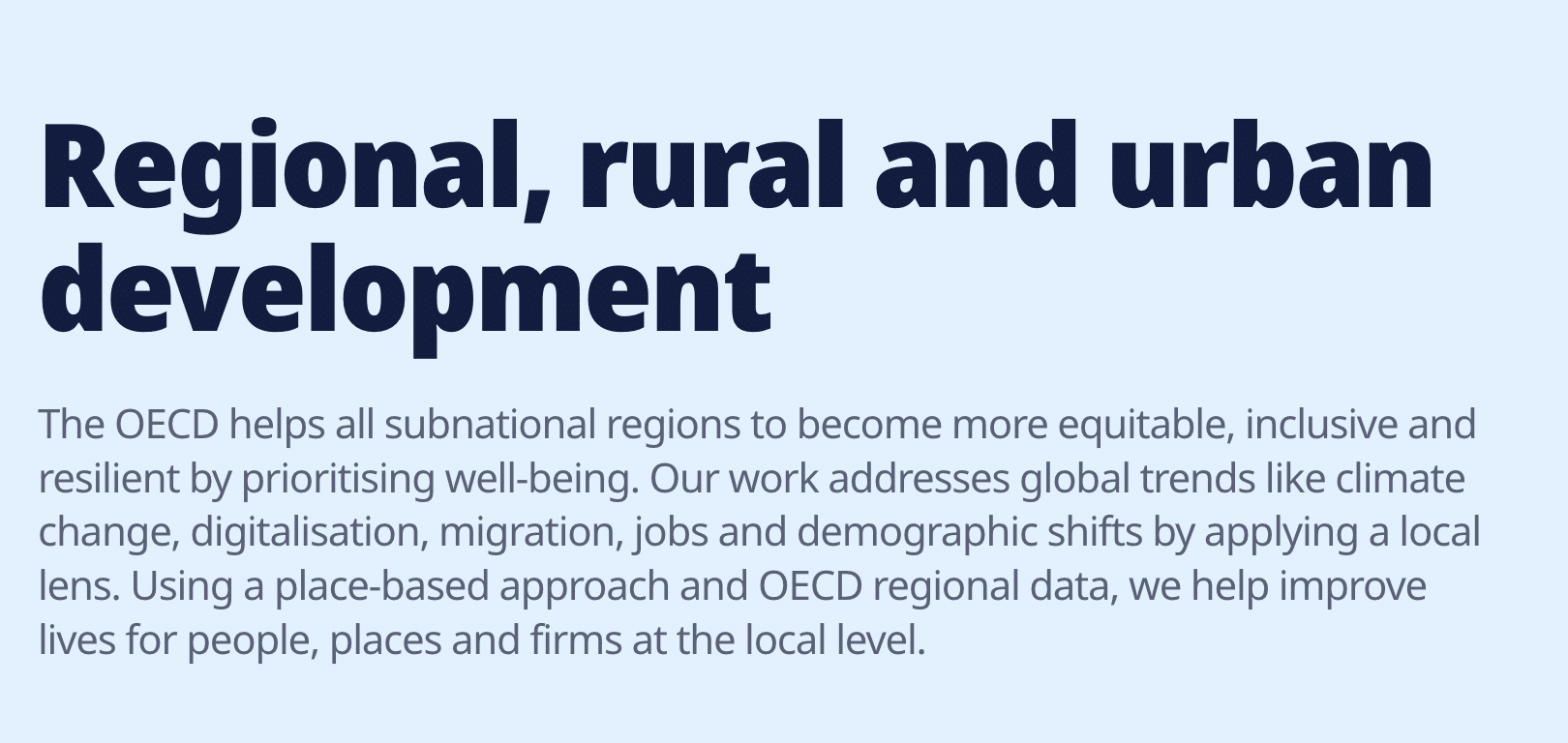 Reinventing Rural Policy - Aspen CSG